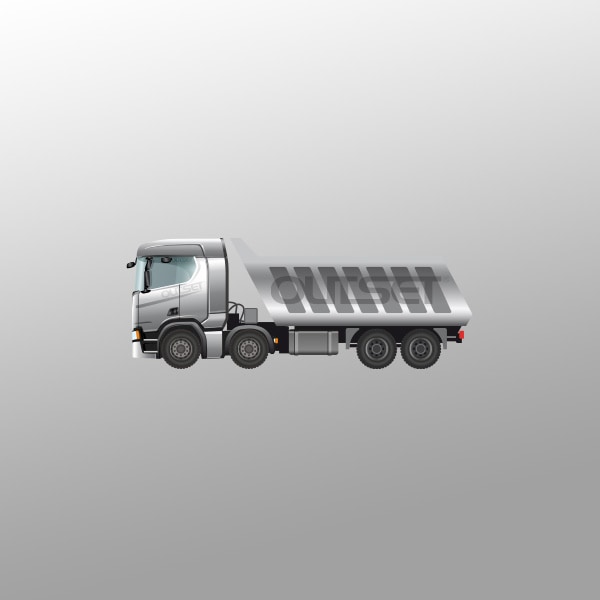 Outset - On-board weighing systems for Rear Tipper